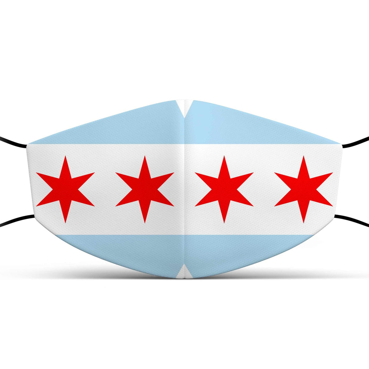 Face Mask with filter pocket - Chicago White mask – My E Three