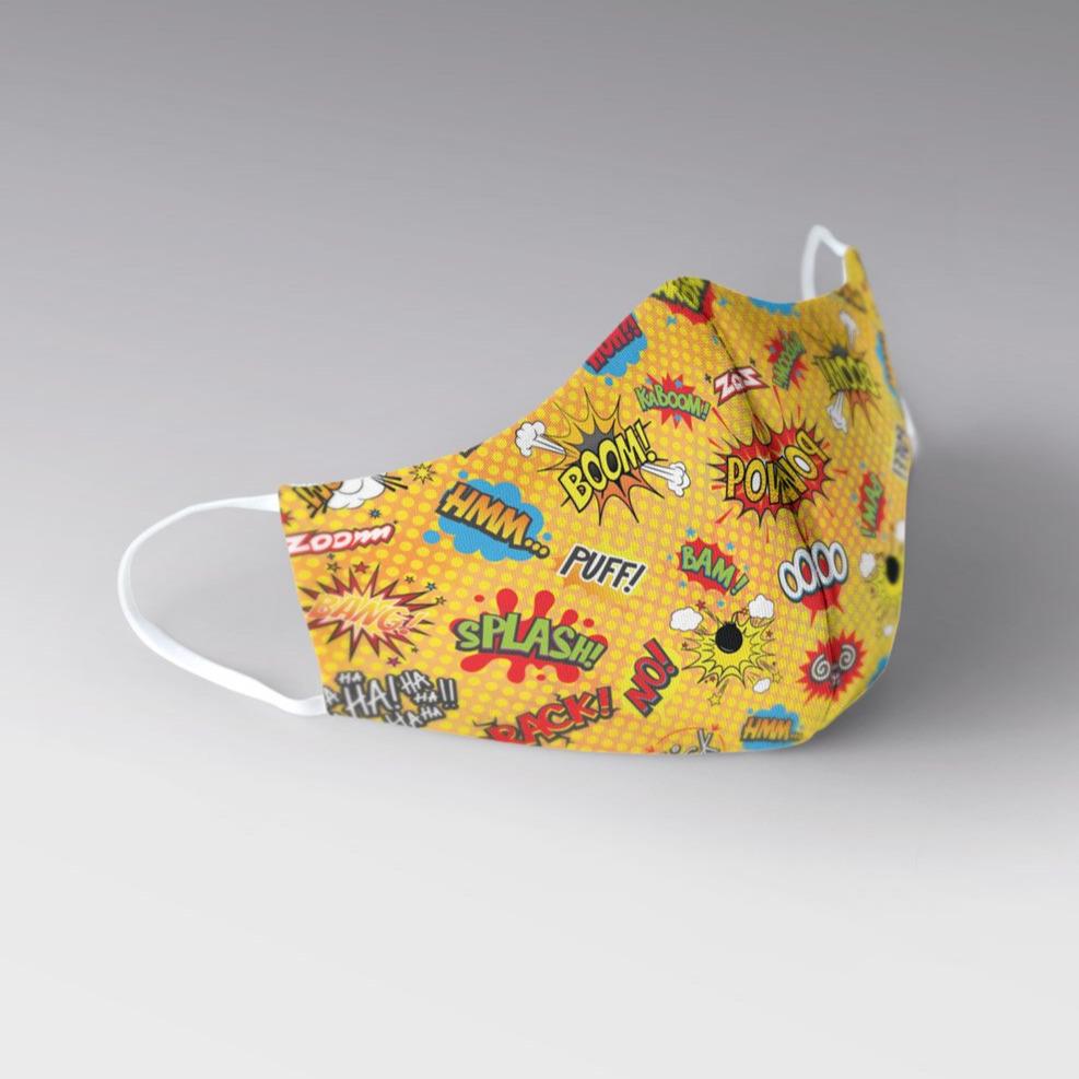 Comic Book Mask – My E Three