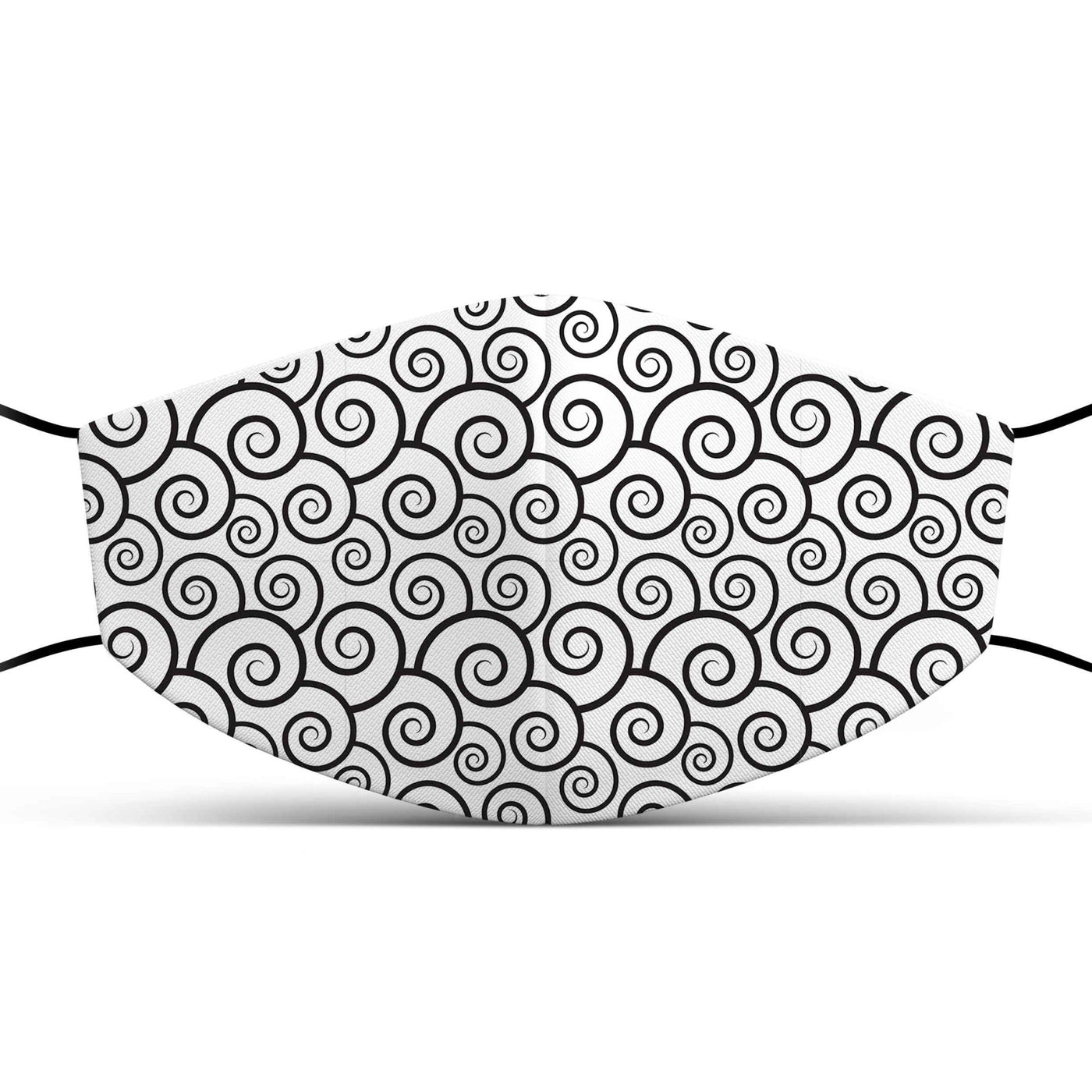 Swirls mask with pocket – My E Three